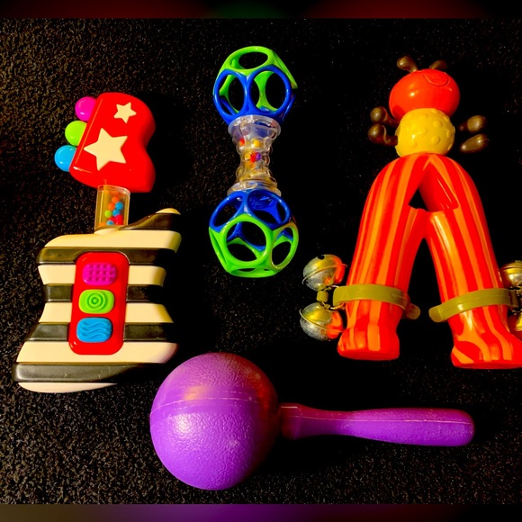 various | Toys | Set Of 4 Well Made And Heavy Duty Baby Musical Shakers ...